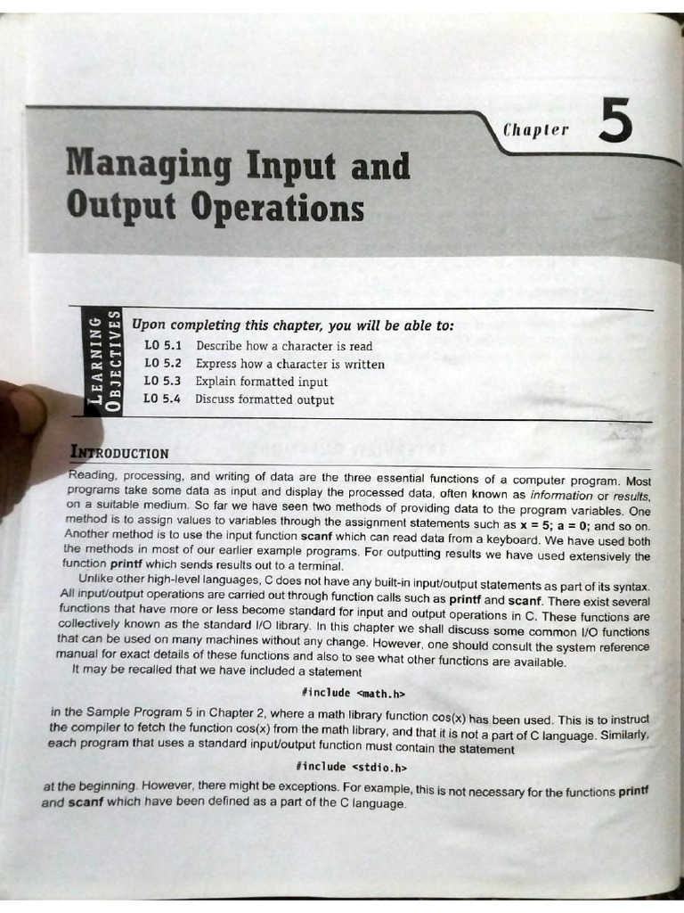 C Chapter 5 and 6 | PDF