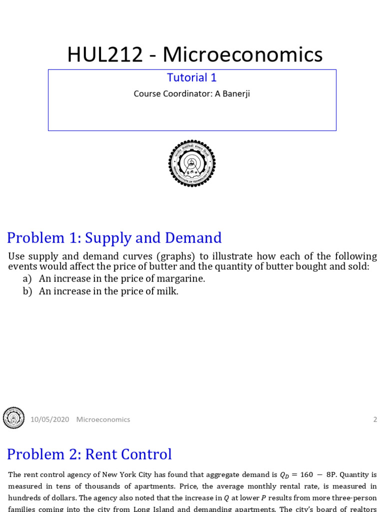Tutorial 1 - 19.01.25 | PDF