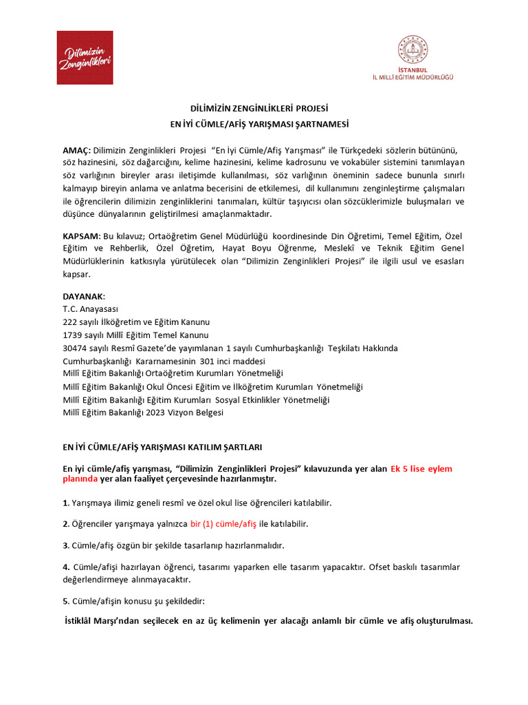 Mehmet Akif Afis Yaris Masi S Artname | PDF