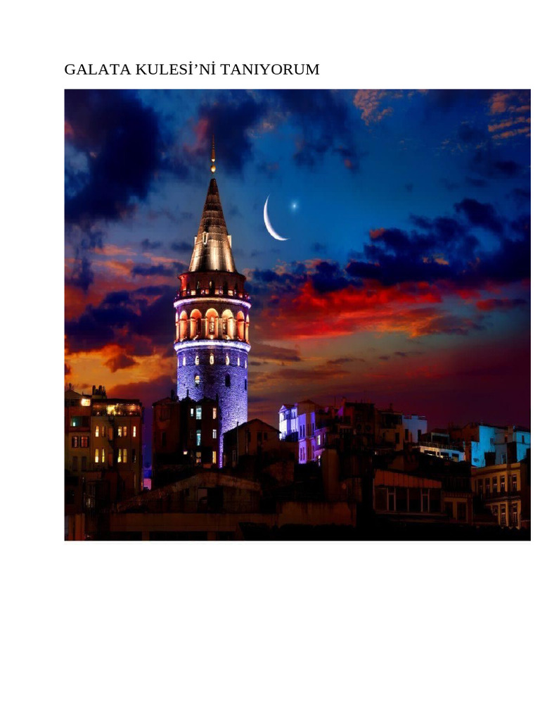 Galata Kulesi | PDF