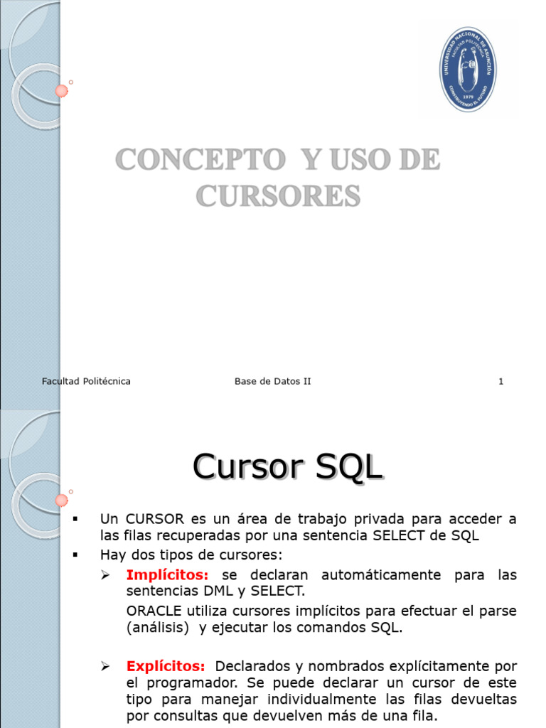 Teoria 2da Parcial | PDF | Pl / Sql | SQL
