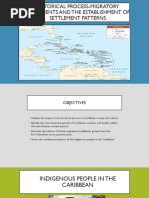 The Origin Migration and Settlement of The Tainos and Kalinagos | PDF