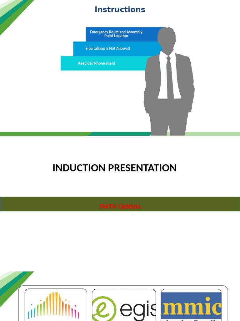 Induction Presentation - For Visitors | PDF | Safety