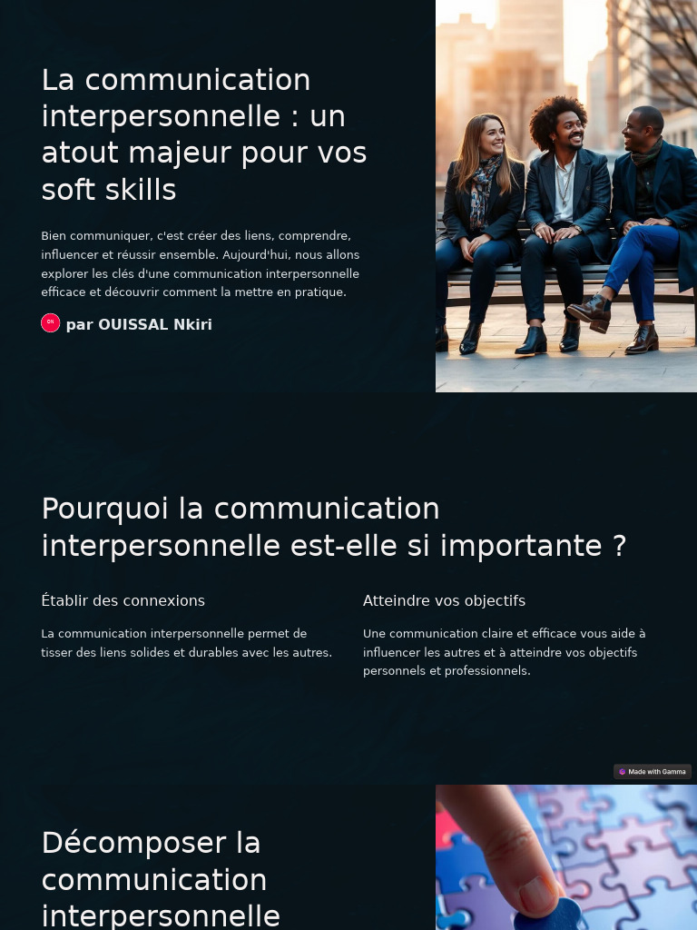 Clés de la communication interpersonnelle | PDF | la communication | Communication non verbale