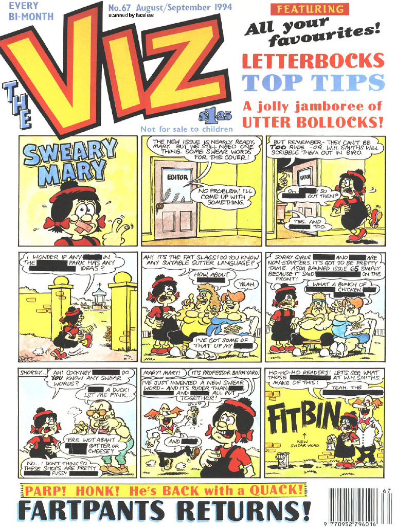 Viz UK 067 - August & September 1994 | PDF