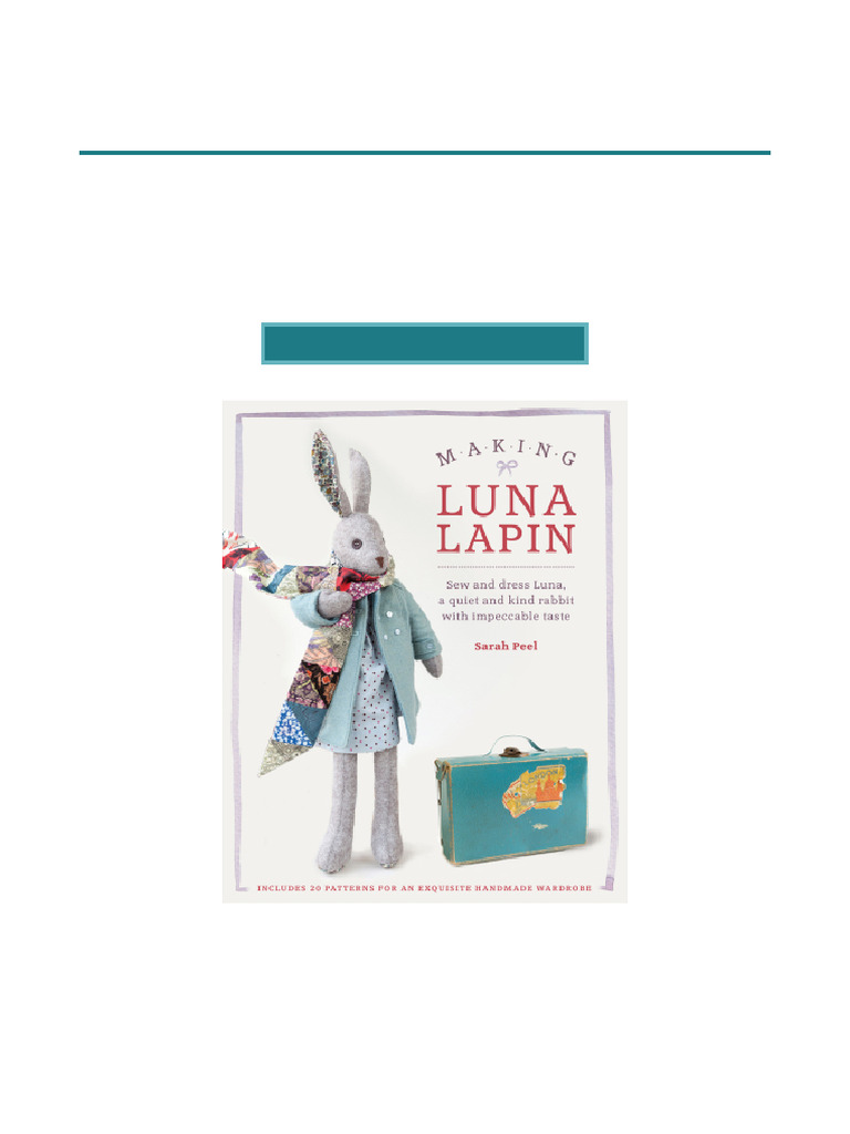 Sewing Patterns for Luna Lapin | PDF