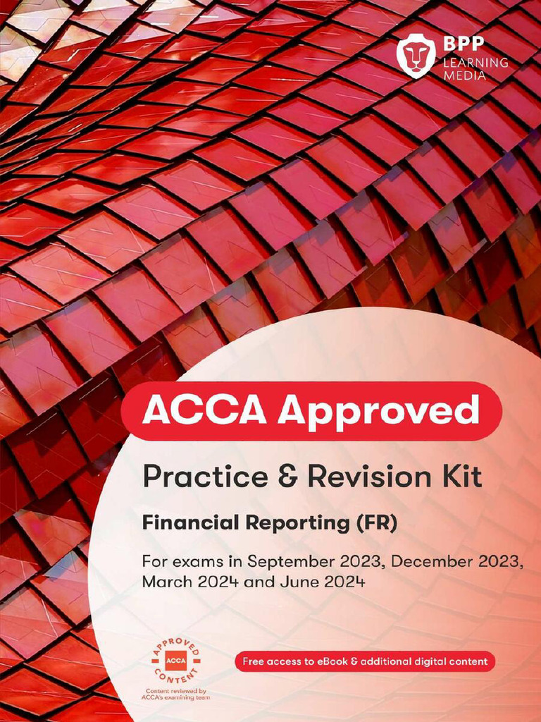 Acca f7 FR - BPP - Revision Kit - 2023-2024 (BPP) (Z-Library) | PDF
