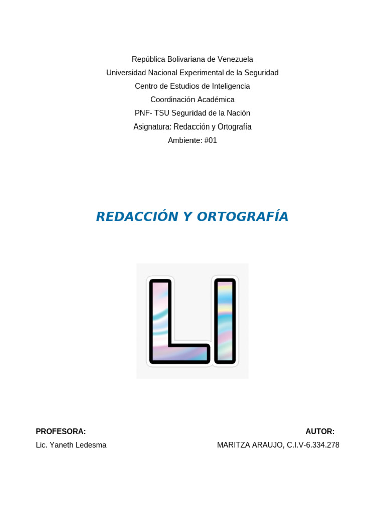 Uso de la letra LL en español | PDF
