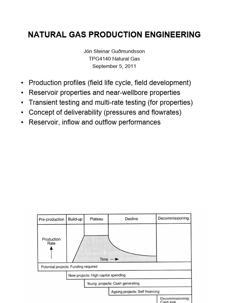 Natural Gas Production Engineering Insights | PDF | Petroleum Reservoir ...