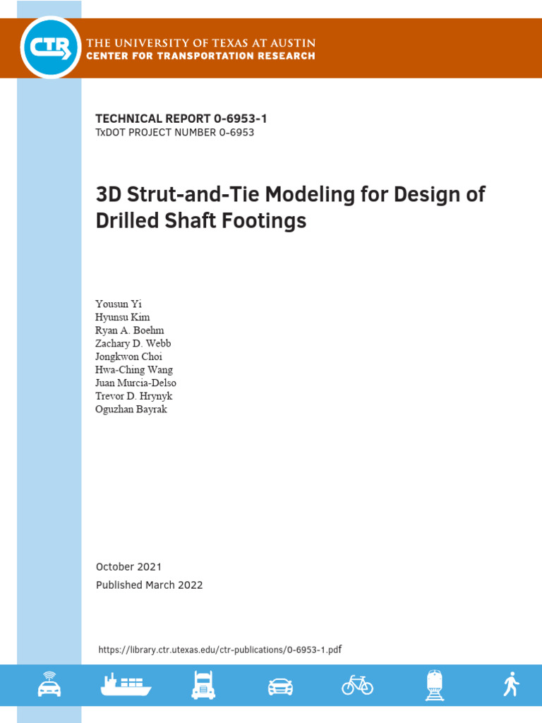 3D Strut-and-Tie Modeling for Footings | PDF | Fracture | Stress ...
