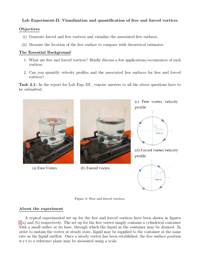 ME207_Lab-Vortex | PDF | Vortices | Applied And Interdisciplinary Physics