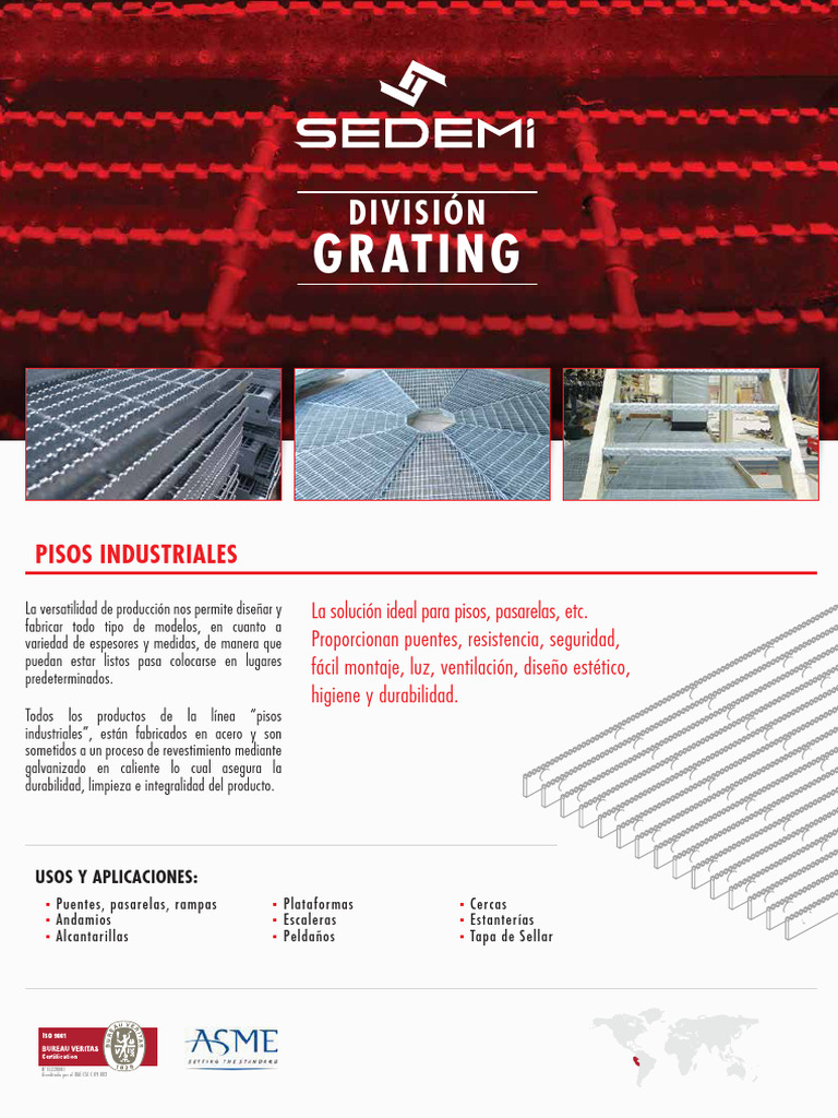 Pisos Industriales Grating | PDF