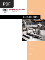 Estudio R&R en Minitab | PDF | Calibración | Medición