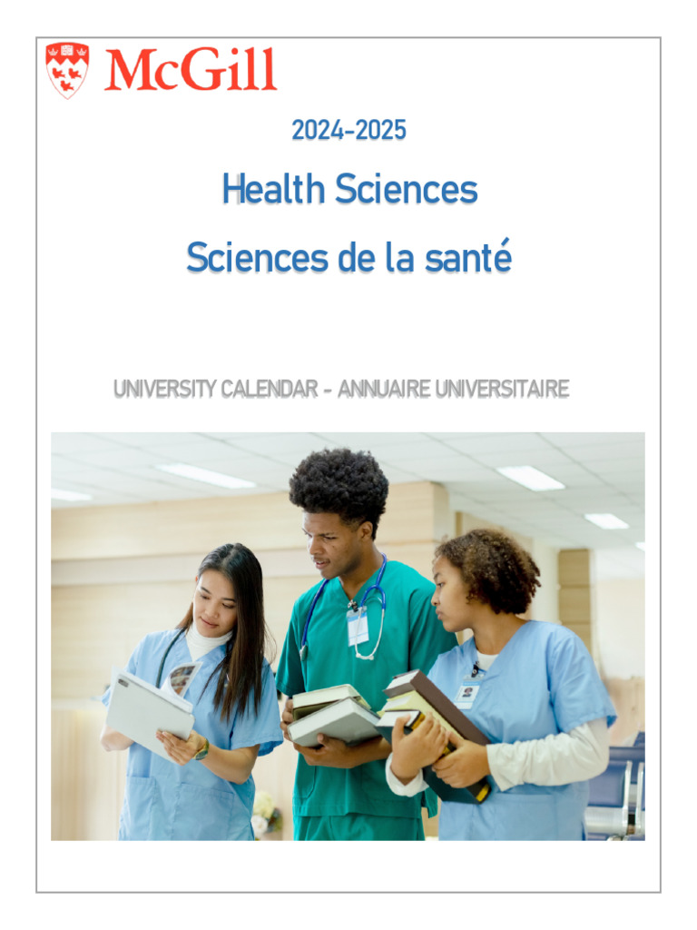 2024-2025 Health Sciences Ecalendar 1st Edition | PDF | Dental Degree ...