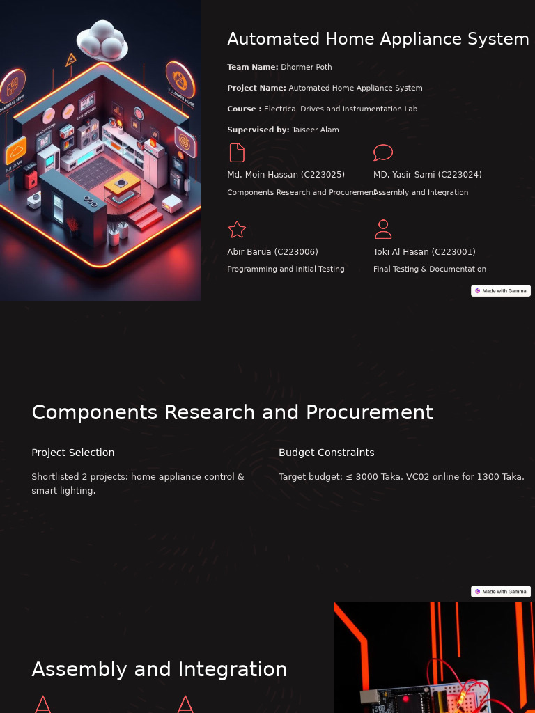 Automated-Home-Appliance-System | PDF