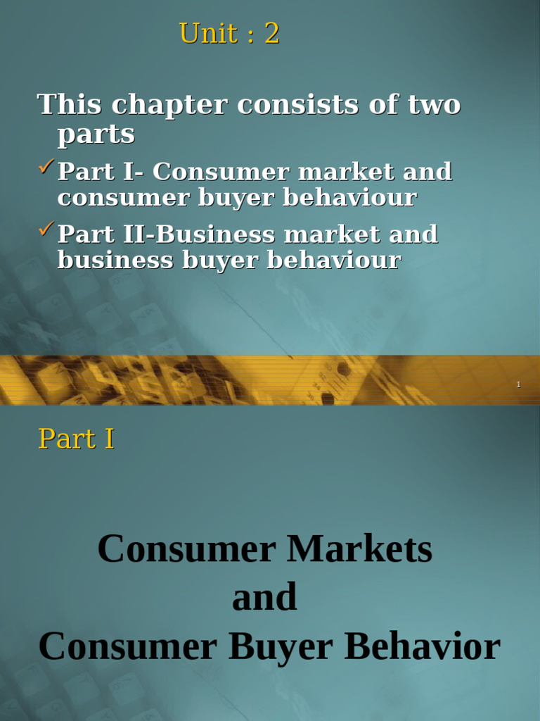 Ch-2 (Injibara) | PDF | Behavior | Consumer Behaviour