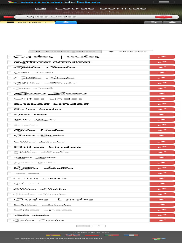 tipografías bonitas | PDF
