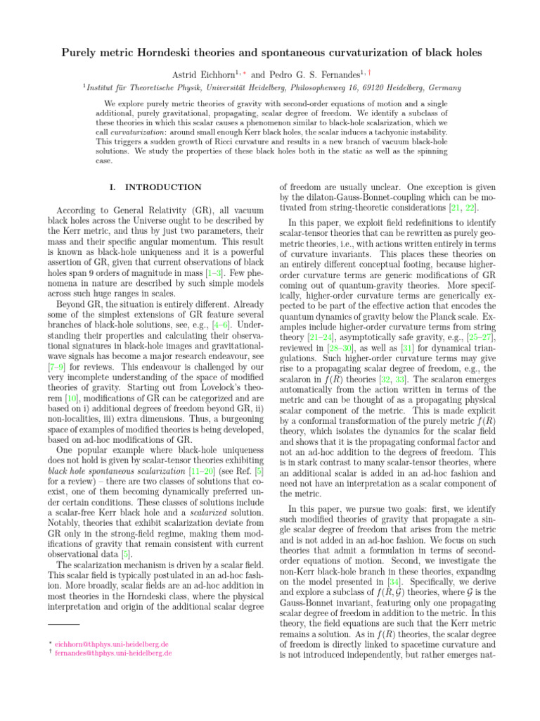 2502.14717v1 | PDF | Black Hole | Mathematical Physics