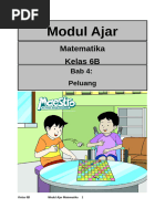 LKPD Matematika Kelas 6 Bab 4 Peluang (Skala Peluang) | PDF