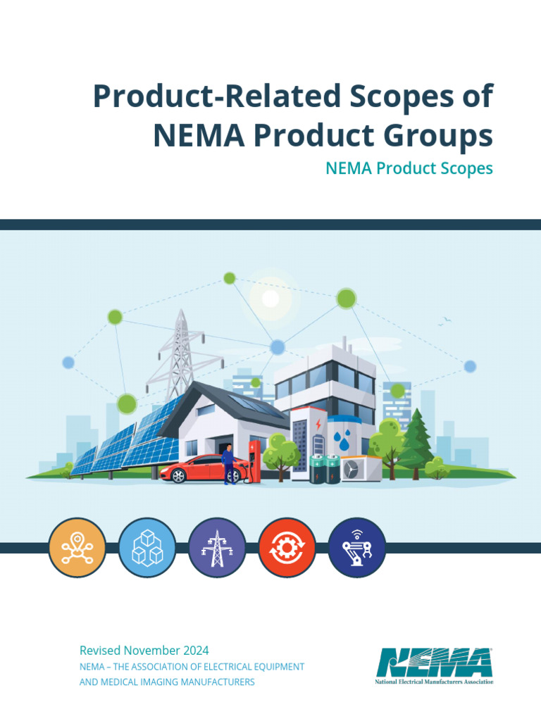 NEMA Product Group Scopes Overview | PDF | Fuse (Electrical) | Lighting