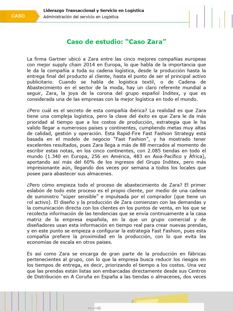 M1LCS101_C3 | PDF | Logística | Procesos de negocio