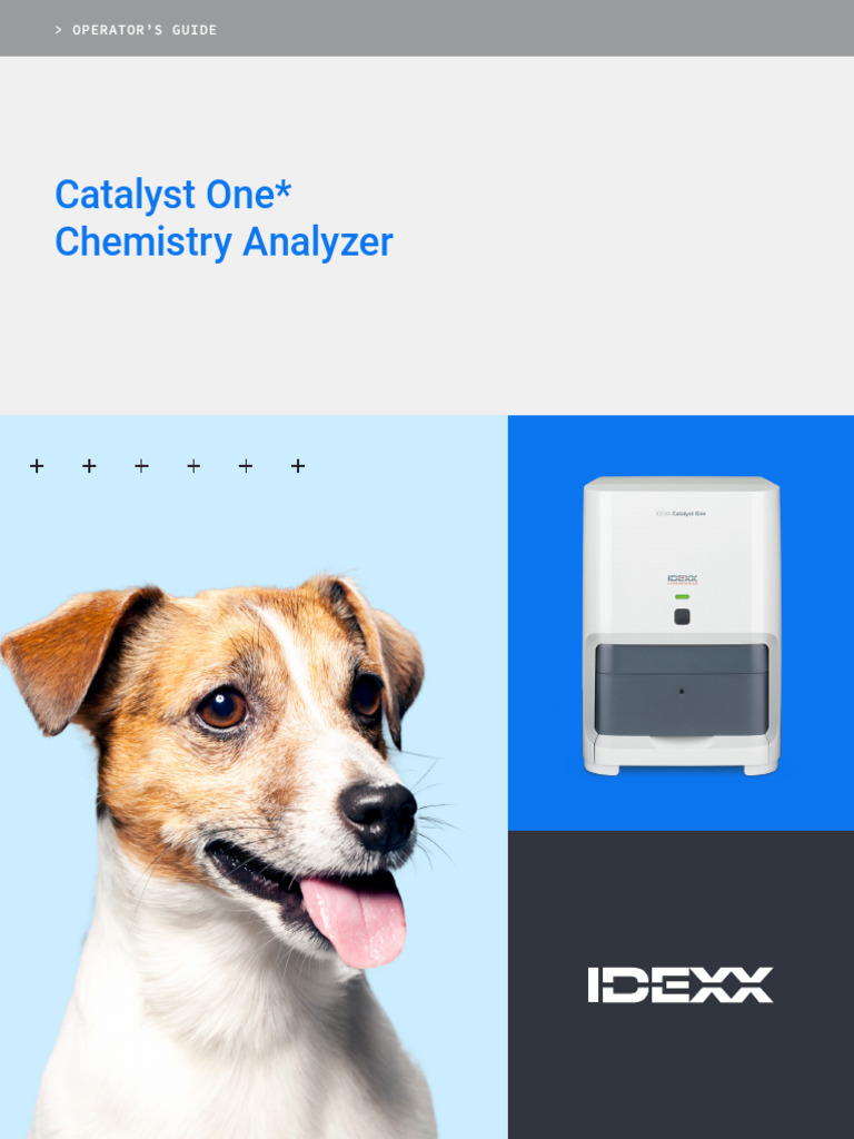 Catalyst One Operator's Guide | PDF | Trademark | Blood Plasma