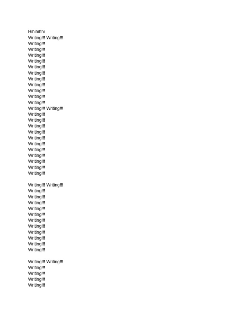 Writing Enthusiasm Unleashed | PDF