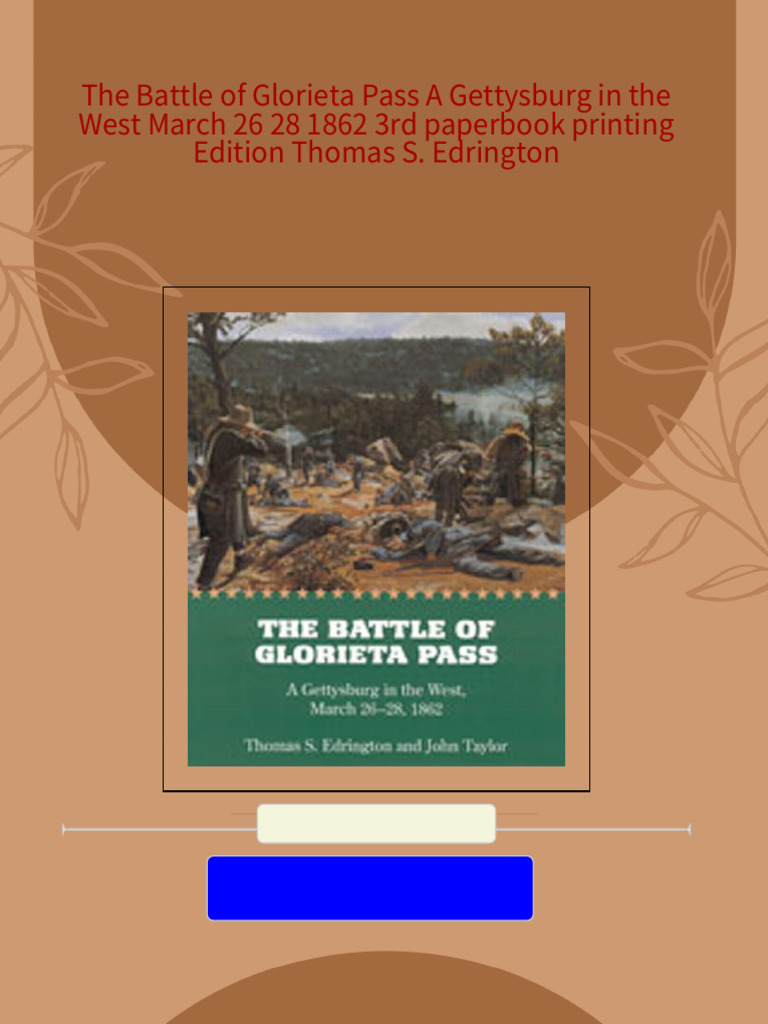 Where can buy The Battle of Glorieta Pass A Gettysburg in the West ...