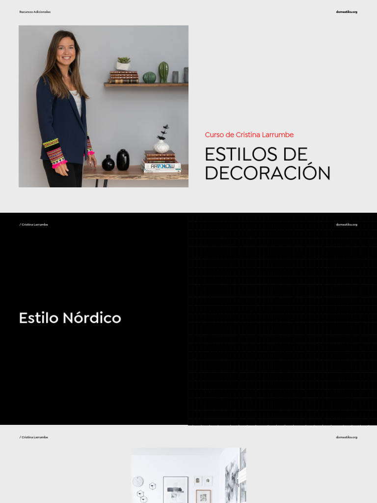 U2 - Adj2 - Estilos de Decoración | PDF