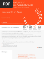Genesys Cloud CX BYOC Telephony Integration With AudioCodes SBC | PDF ...