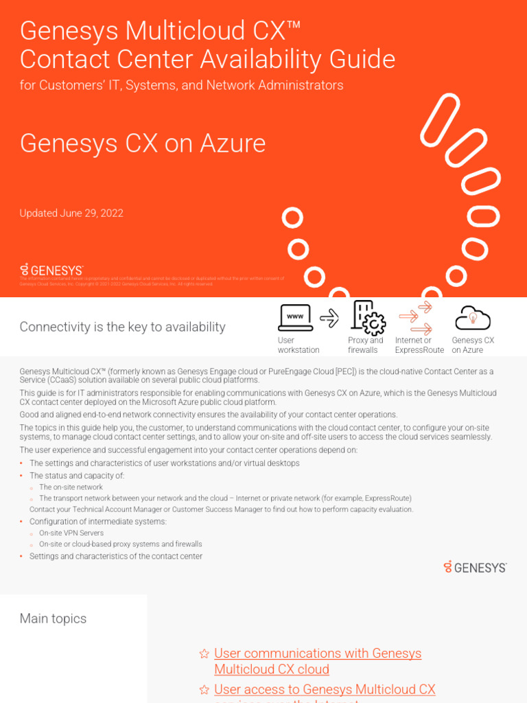 g_multicloudcx_availability_azure | PDF | Session Initiation Protocol | Proxy Server