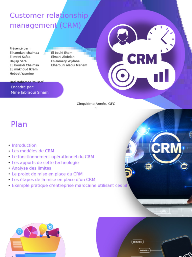CRM (5)-1 | PDF | Gestion de la relation client | Logiciel