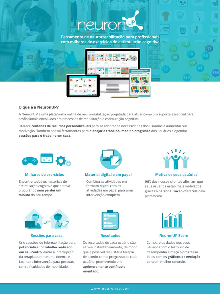 Apresentação NeuronUP | PDF | Cognição