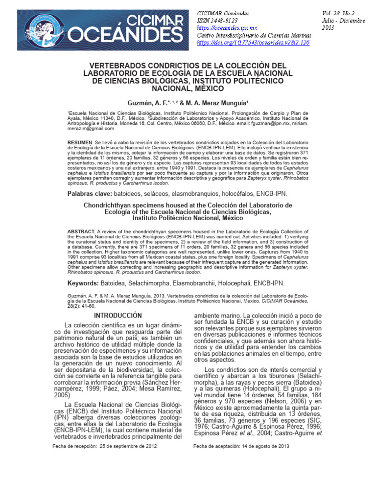 Gtezcucano,+126 Article+Text 124 1 10 20160615 | PDF | México | Pescado