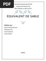 TP Equivalent de Sable | PDF