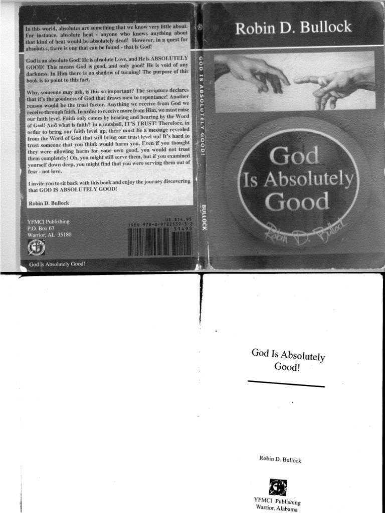 God Is Absolutely Good | PDF