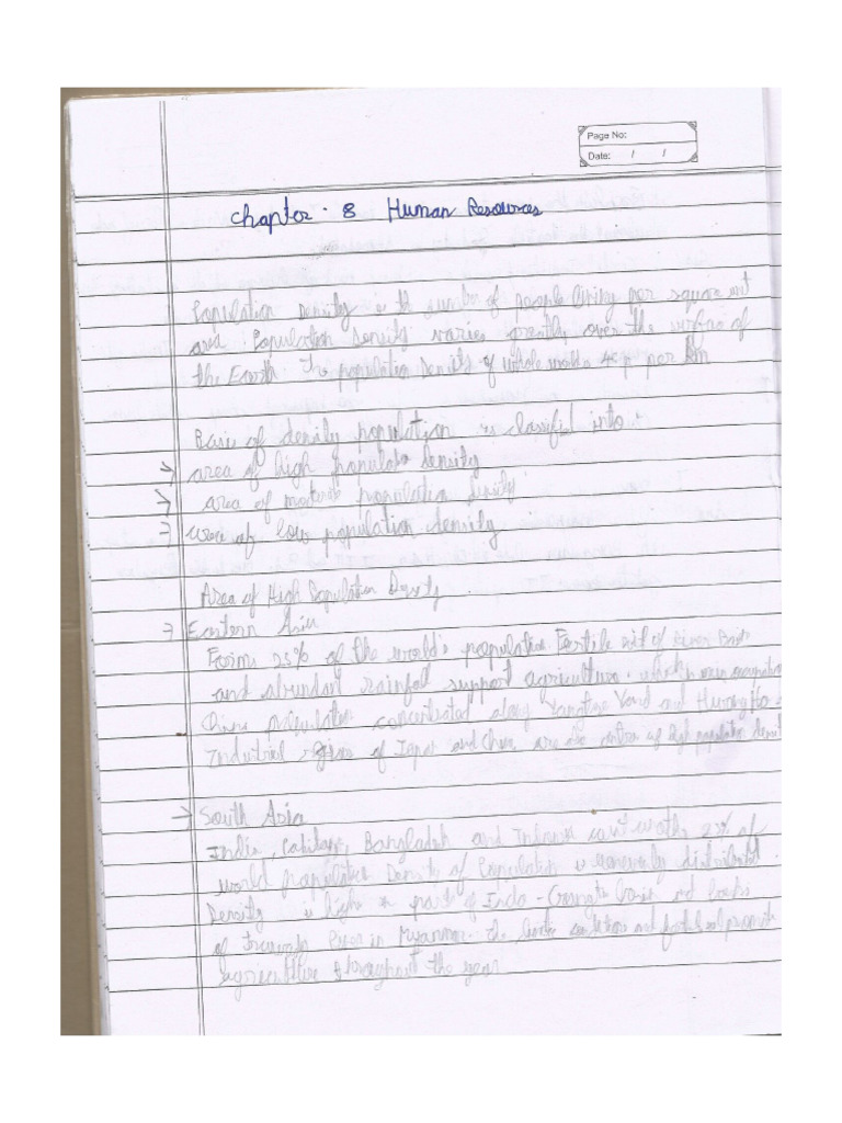 Chapter 8 (Geography) | PDF