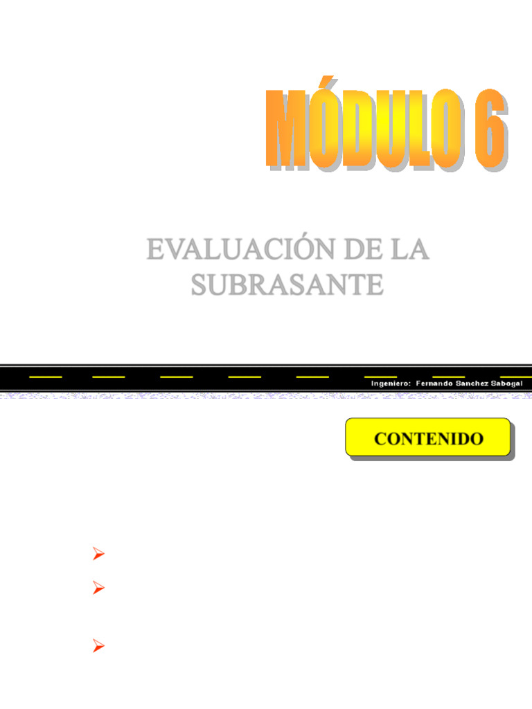 Evaluación de La Subrasante | PDF | Ingeniería mecánica