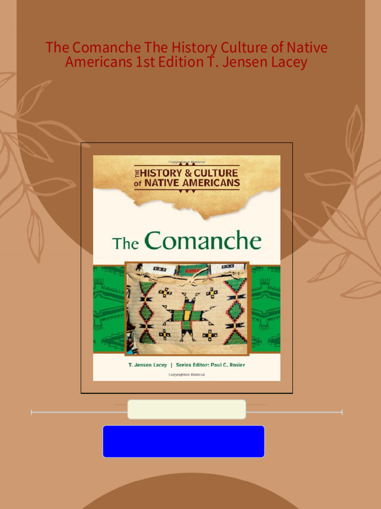 Get The Comanche The History Culture of Native Americans 1st Edition T ...