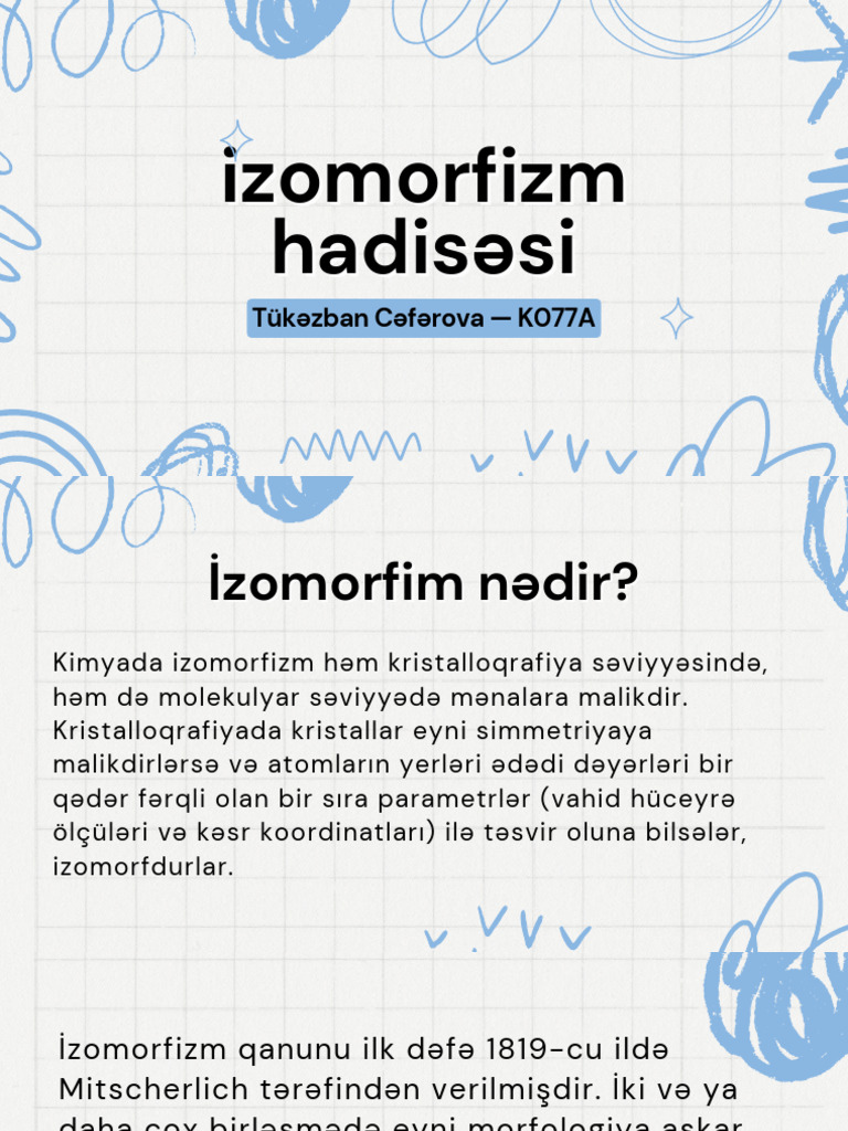İzomorfizm Polimorfizm | PDF