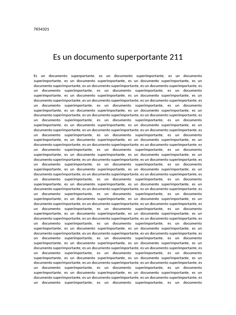 Documento Superimportante 21 | PDF
