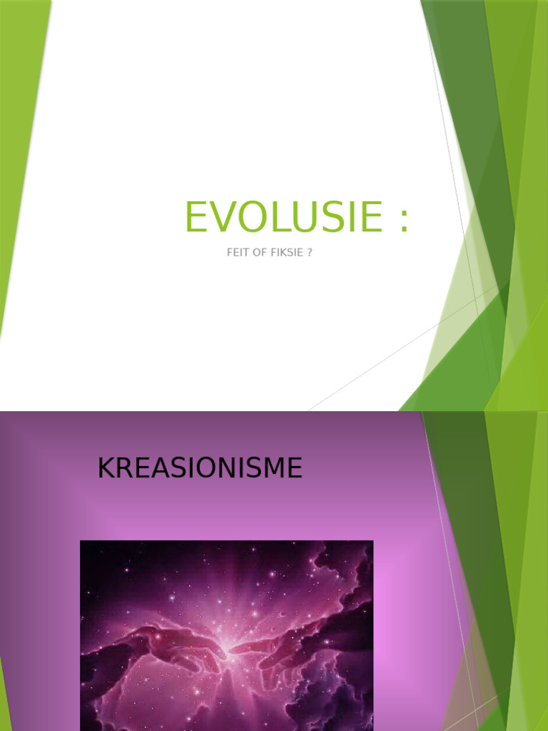 Evolusie - 115 Slides | PDF