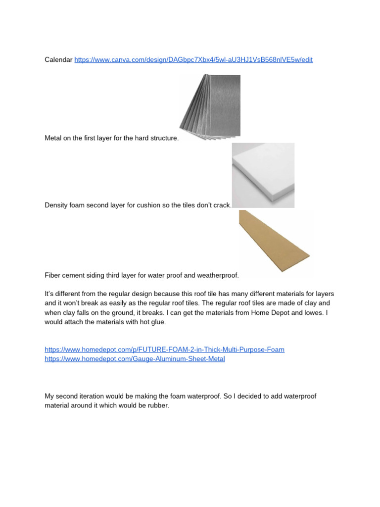 Design Time Research Doc Roof Tiles | PDF