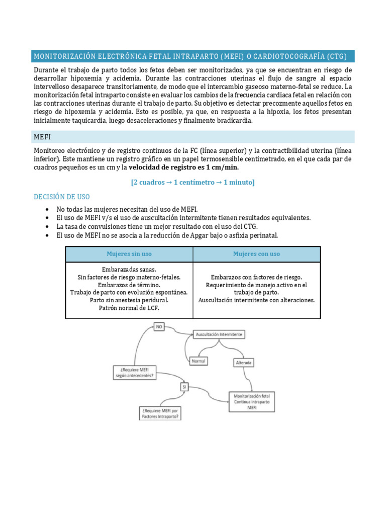 MEFI | PDF | Parto | El embarazo