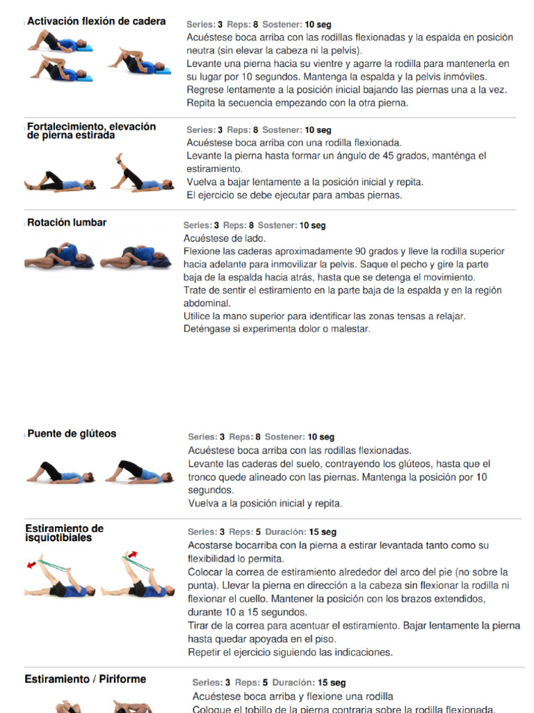 Williams para Lumbar | PDF