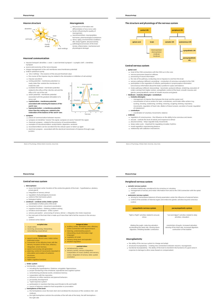 CW Basics of Psychology - Study Script | PDF | Perception | Classical ...