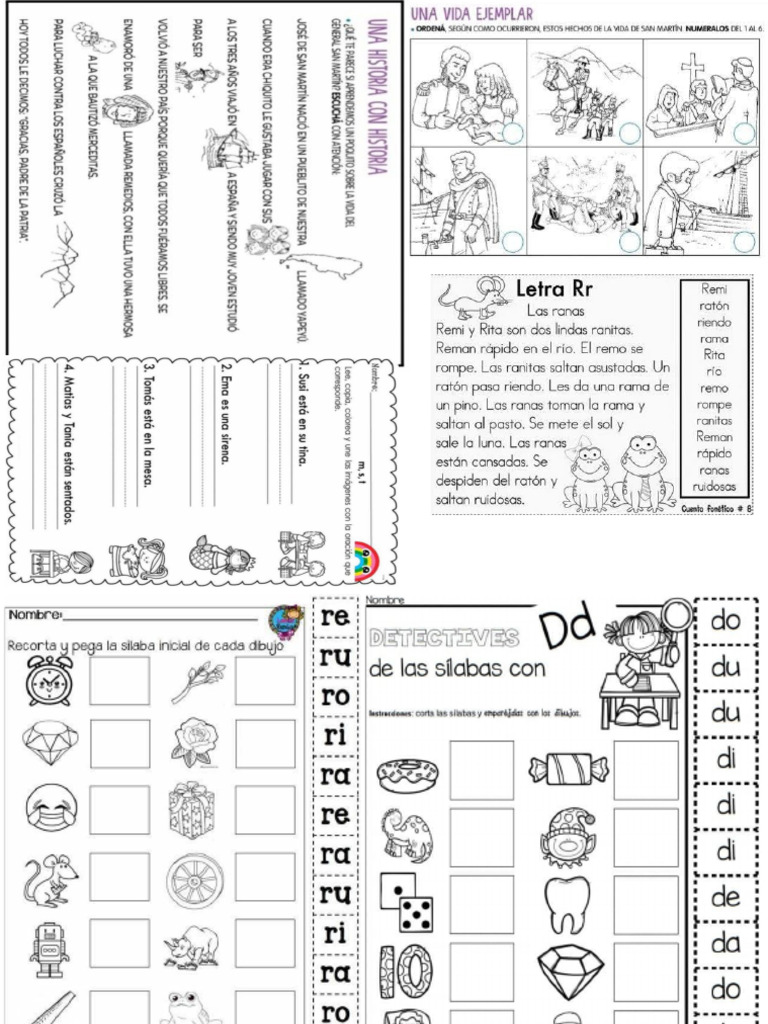 Actividades de Primer Grado | PDF