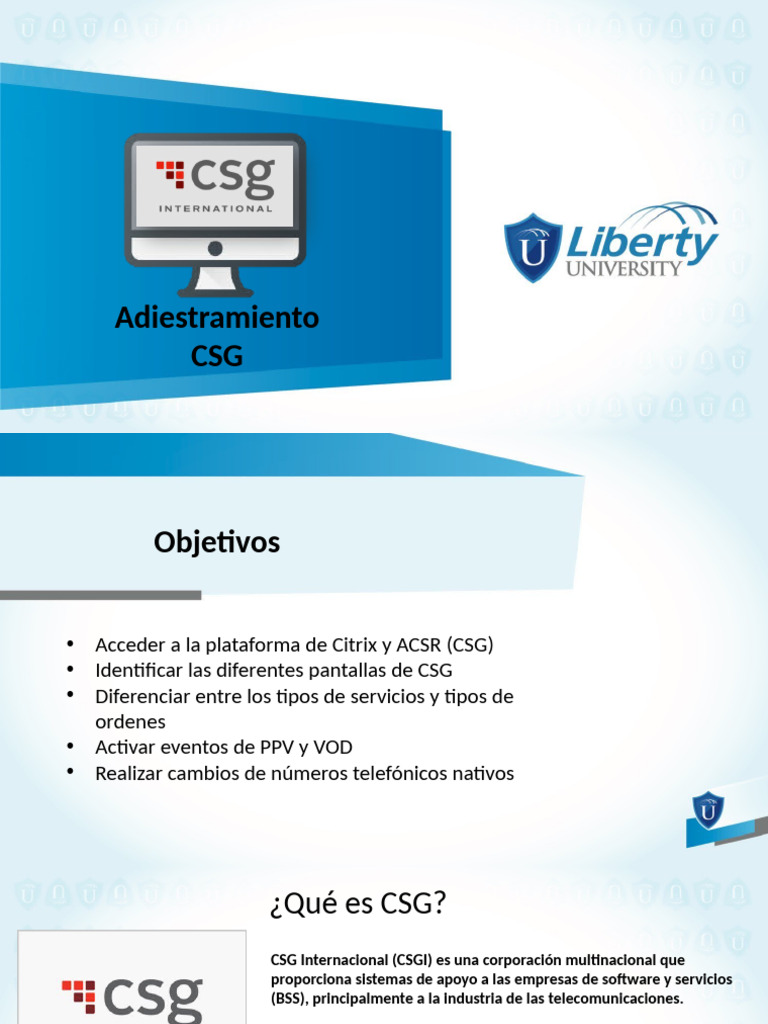 Intoduccion A CSG 1.8.2021 | PDF | Contraseña | Sistemas Citrix
