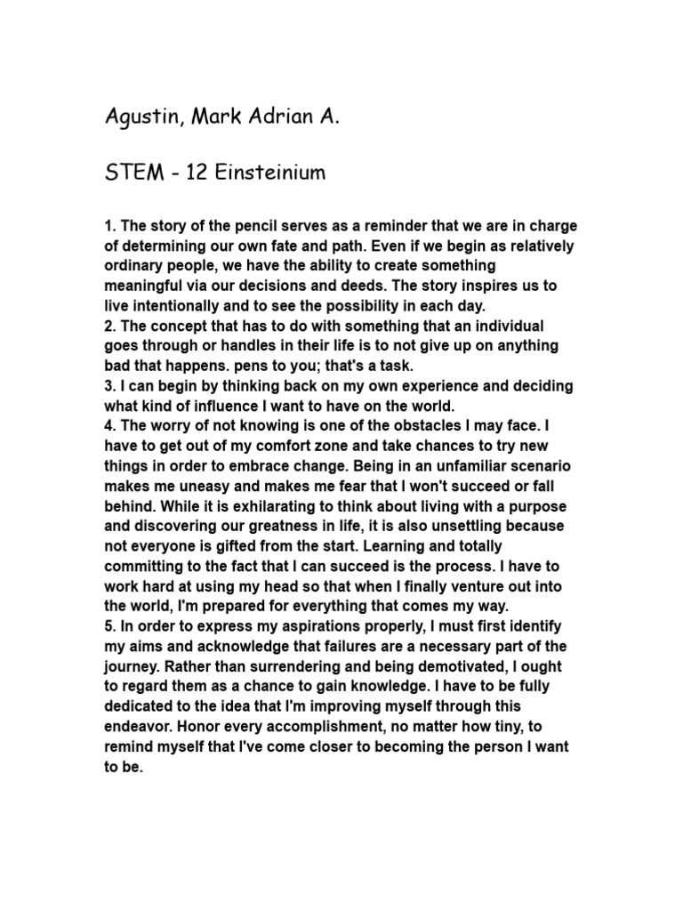 Agustin, Mark Adrian A PDF | PDF