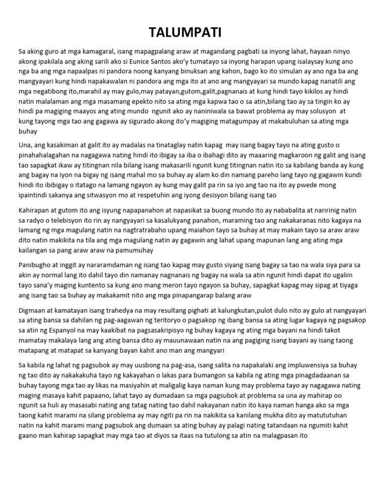 TALUMPATI | PDF